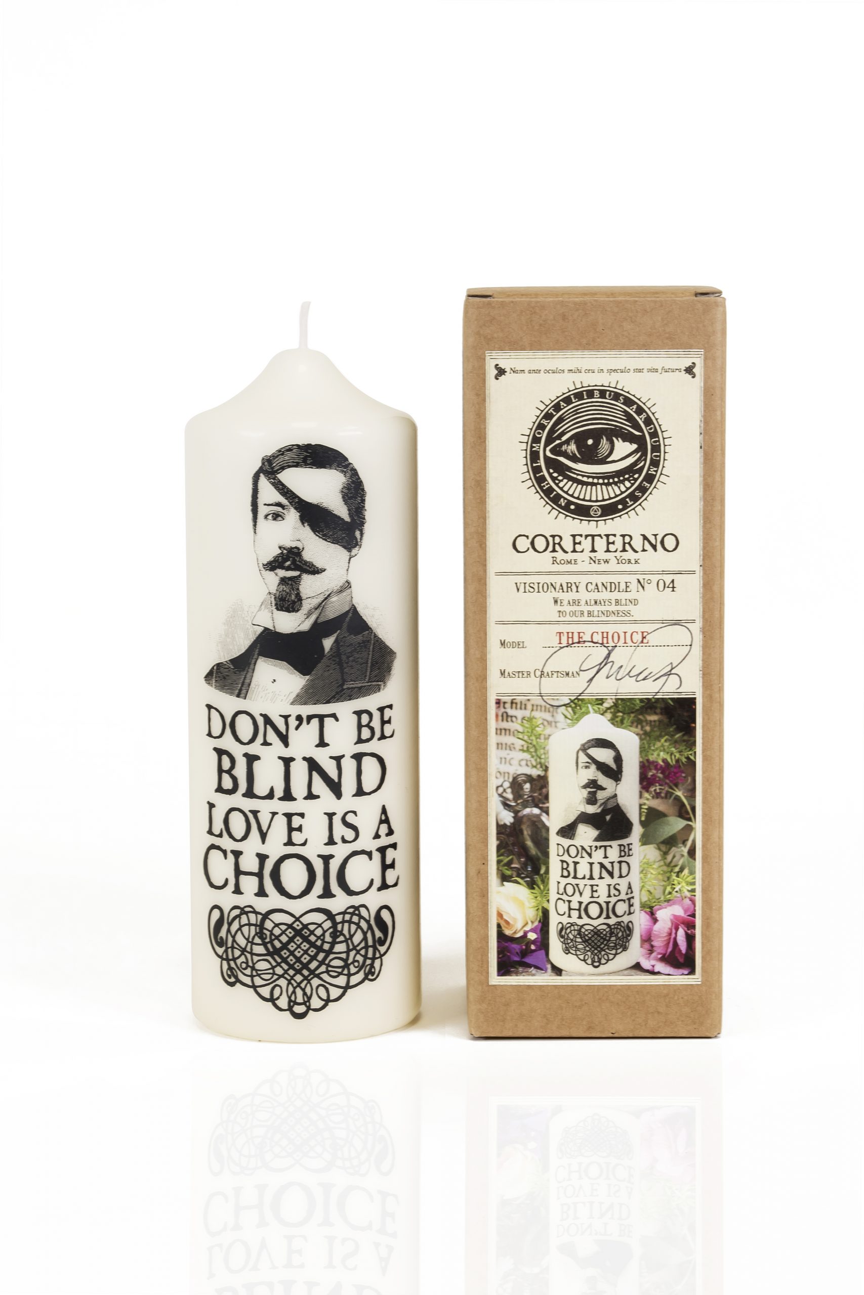 CORETERNO * Visionary Pillar Candle * The Coice | Arti Urbane